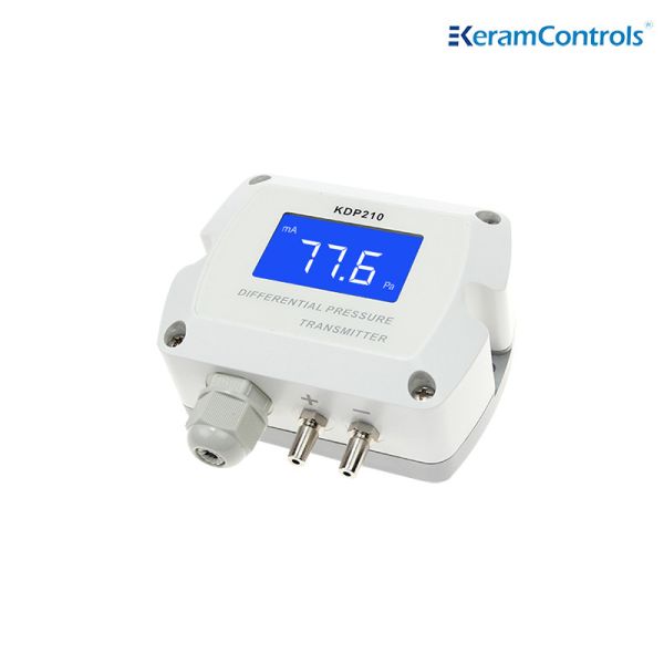Quality 0-±500pa White Differential Pressure Sensor For HVAC Pressure Control for sale