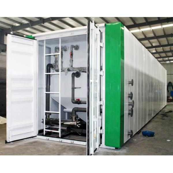 Quality MBBR Containerized Packaged Sewage Treatment Plant Poultry Slaughtering And for sale
