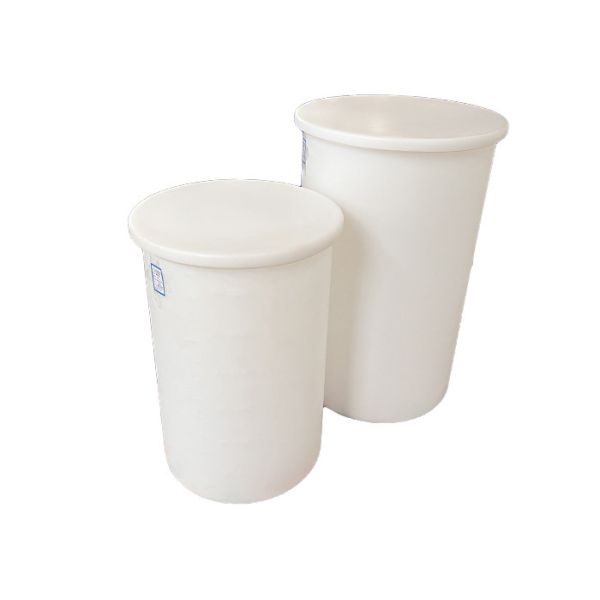 Quality Customized Rotomolding Products Open Top Cylindrical Tanks For Medical Handling Acids And Caustics for sale