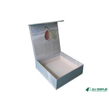 Grey CDR Cosmetic Packaging Boxes CMYK Cosmetic Gift Box Packaging