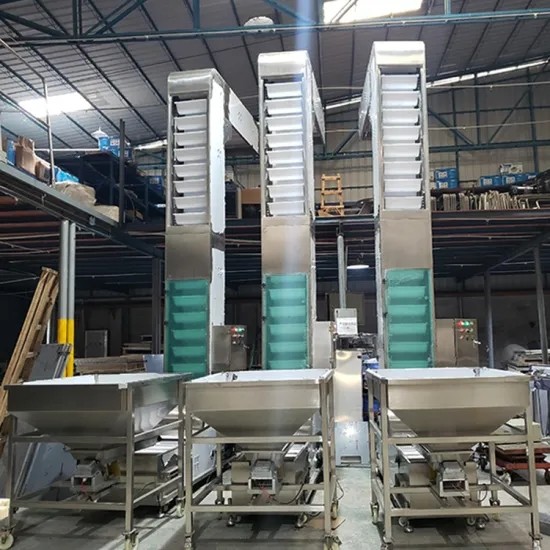 Quality SS304 Z Type Plate Chain Bucket Elevator For Conveying Dry Powder for sale