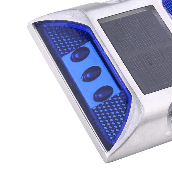 Quality Aluminum Square Flashing 5000mcd IP68 Blue Road Markers OEM for sale