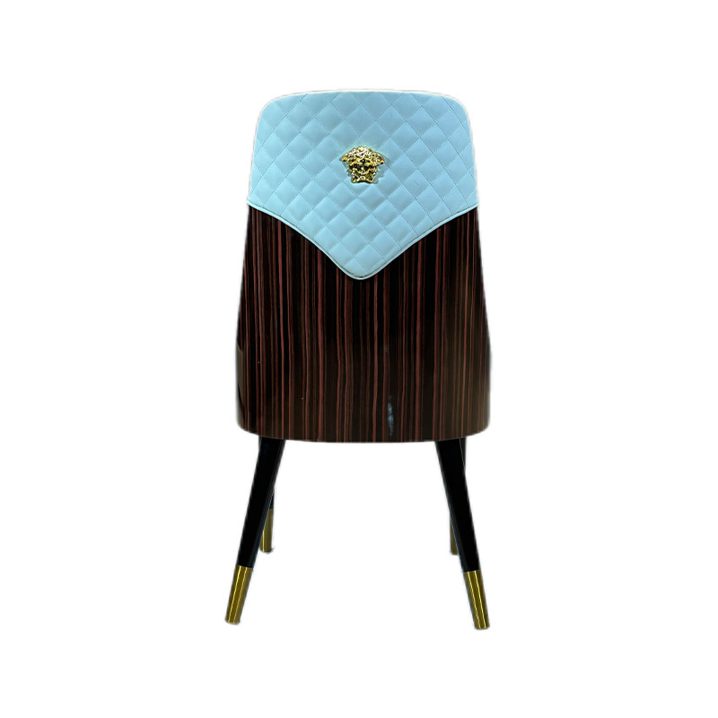 Modern Leather with Armrest Dining Chair Home Dine Room Hotel Furniture Wholesale