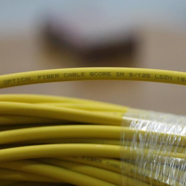 Quality 8 Cores Pre Terminated Fiber Optic Cable SC OS2 Singlemode Breakout Pre Connected for sale
