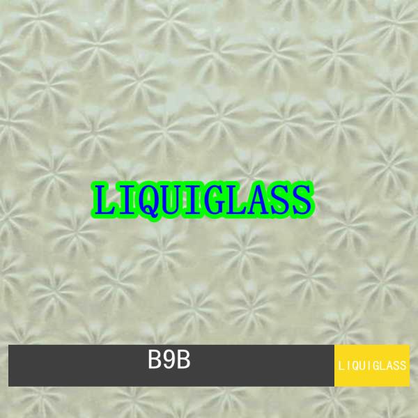 Quality Dynamic Pattern Printed Laminated Glass 2440X1830MM for sale