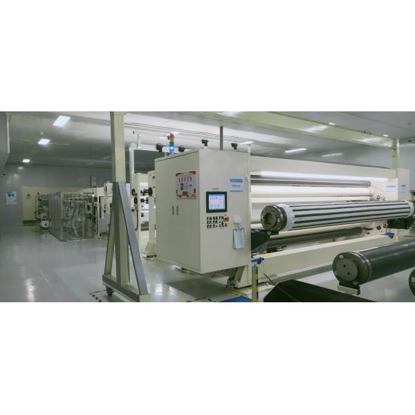 Quality Li Ion Battery Film 4500mm Stretch Film Slitting Rewinding Machine for sale