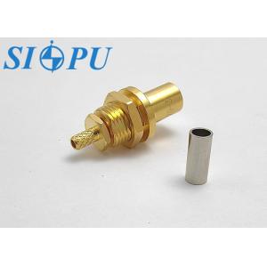 Quality SMB Female RF Coaxial Connector – Threaded Mount, Compatible with RG316/U Cable for sale