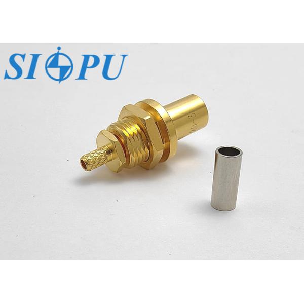 Quality SMB Female RF Coaxial Connector – Threaded Mount, Compatible with RG316/U Cable for sale