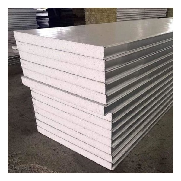 Quality Metal Color Steel EPS Sandwich Panel 38-40kg/M3 Core Density For Wall And Roof for sale
