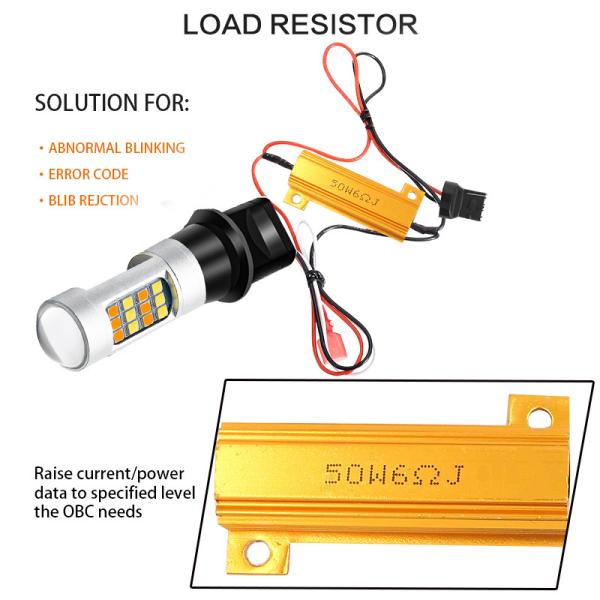 Quality 2835 7440 T20 Chips Fog LED Brake Turn Signal Lights 42SMD for sale