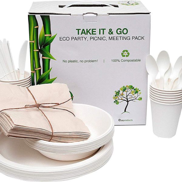 Quality Environmentally Friendly Cornstarch Utensil Compostable Disposable Cutlery for sale