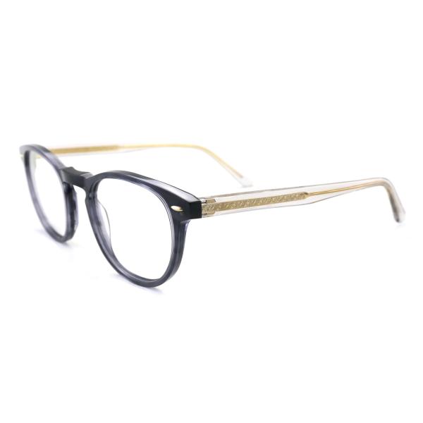 Quality AD017 Durable Optical Frame Glasses ,Unisex Round Glasses With Temple for sale