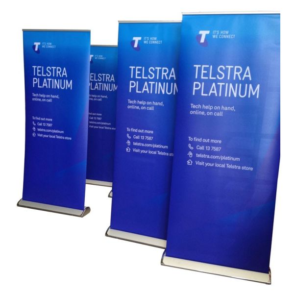 Quality Polyester Sublimation Roll Up Stand Design 80X200cm Big Base Roll Up Banner for sale