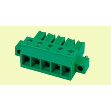 Quality RD2EDGSKM 7.62mm pitch with flange 400V 32A pcb pluggable terminal block for sale