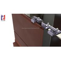 Quality 20mm Thickness Terracotta Facade Support System Low Maintenance High Durability for sale