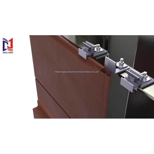 Quality 20 mm Thickness Terracotta Facade Support System for sale