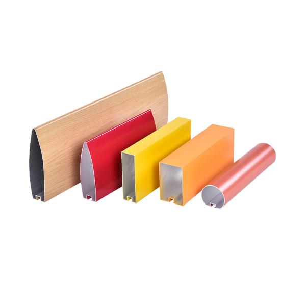 Quality Custom Aluminum Profiles Fireproof Square Aluminium Tube For Building Ceilings for sale