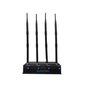 Quality 4W Power Wifi Signal Jammer with 10-30m Range and 24 Hours Work Time Mobile Signal Blocker for sale
