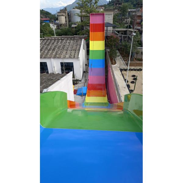 Quality 5-60 Years Old U Shape Water Slide Big Mutilcolor Boomerang Water Slide for sale