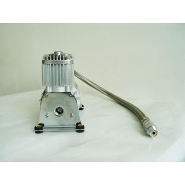 Quality 130 PSI 12V Silver Inline Check Valve Airbag Air Compressor Chrome Material for sale