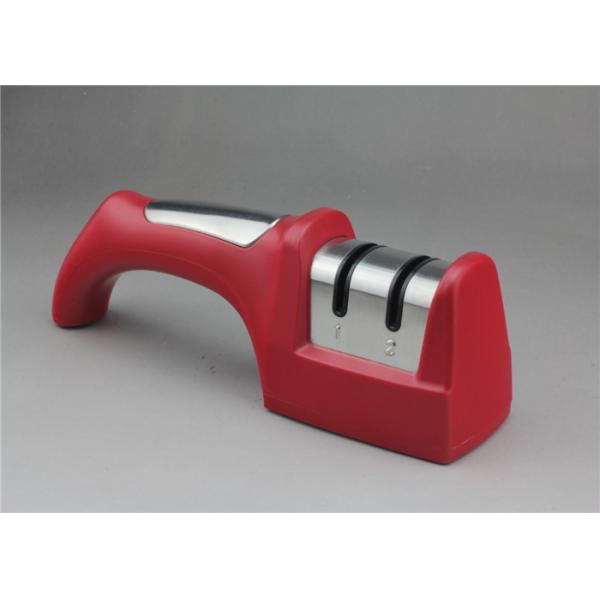 Quality Portable Two Stage Knife Sharpener , Customized Color Diamond Hone Knife for sale