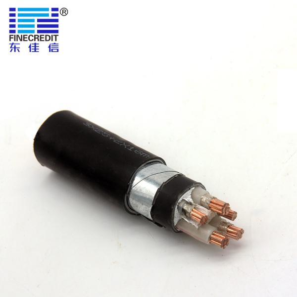 Quality XLPE Insulation Industrial Electrical Cable, DJX Steal Tape Aromred 10 Gauge Electrical Cable for sale