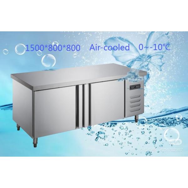 Quality 240V 2 Door Undercounter Freezer 350L Multiple Function Stable Operation for sale