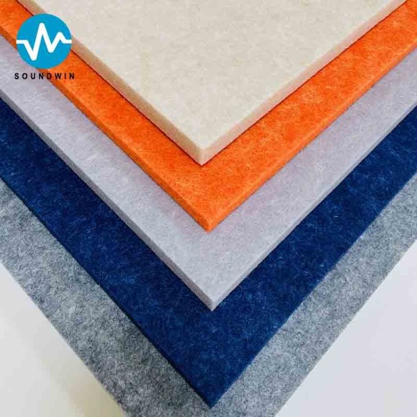 Quality 100% Recycled Interior Decoration Office Solution Polyester Fiber  Acoustic Panel for sale