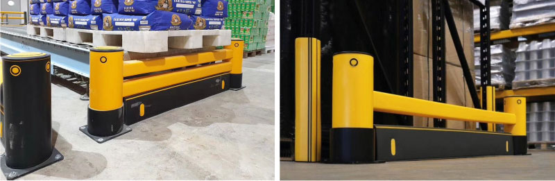 Racking Upright Protectors  Rack End  Protector Guard  Warehouse Safety Bollard