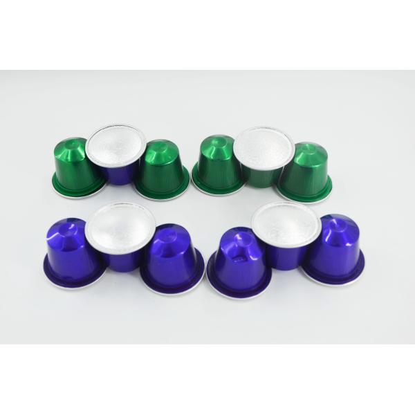 Quality Fully Automatic Aluminum Foil Nespresso Coffee Capsule Filling Sealing Machine for sale