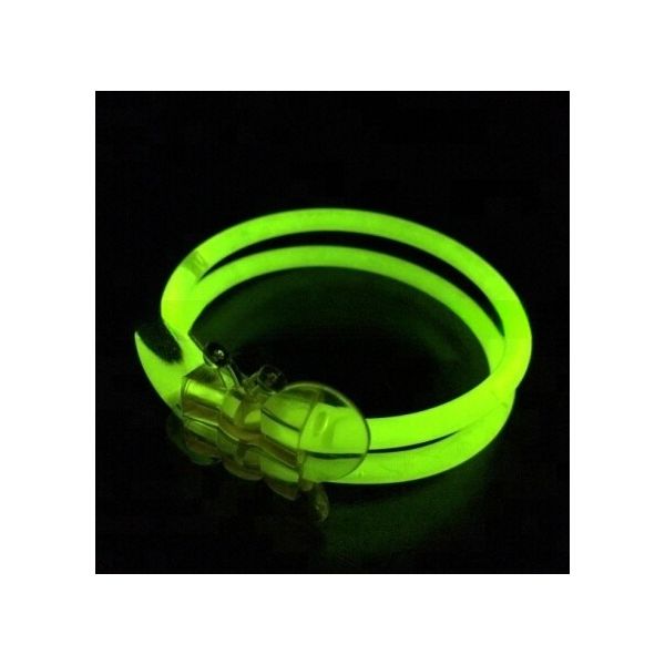 Quality Halloween Supplies Colorful Butterfly Glow Stick Bracelets for Bar Occassion 5*200mm for sale