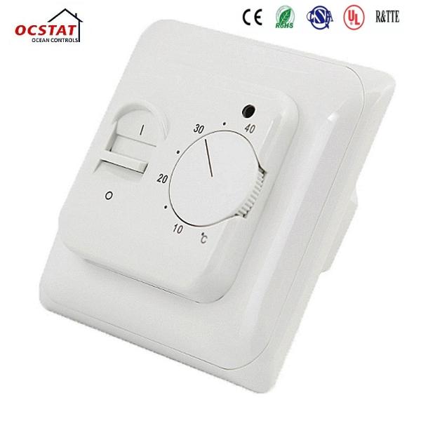 Quality ABS Material Underfloor Heating Room Thermostat ， Wireless Programmable Room for sale