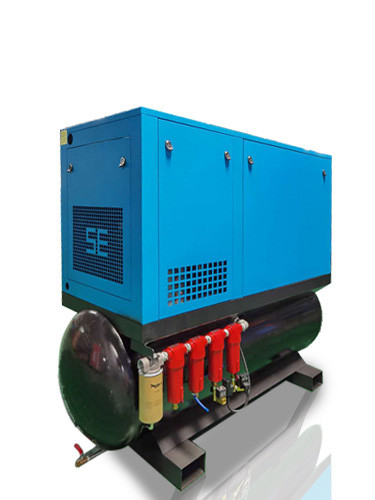 Quality Small Rotary Screw Air Compressor 8bar To 16bar 7.5Kw 10HP for sale