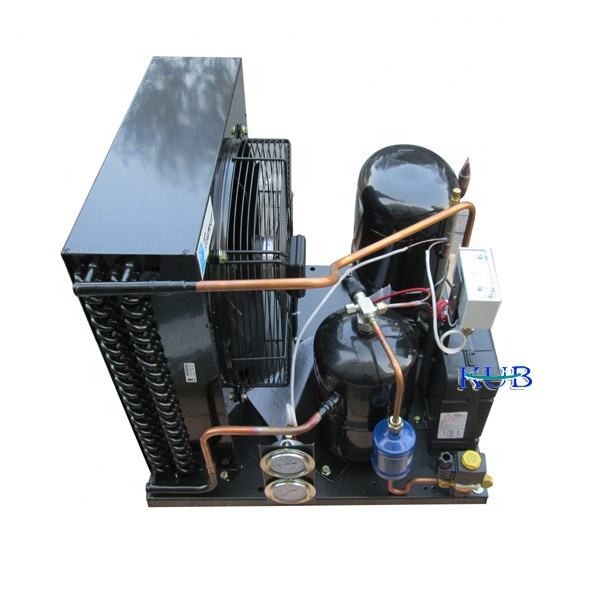 Quality CAJ2446ZBR CAJ2446Z Refrigeration Compressor Condensing Unit R404a 1hp for sale