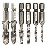 Quality 6pcs HSS Hex Shank Drill Bit Set M3-M10 for Metal Drilling for sale