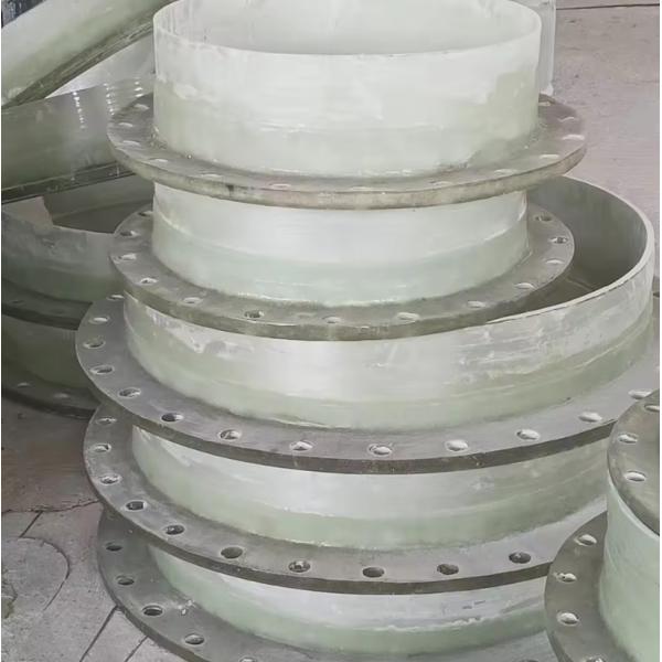 Quality GRP RTRP FRP Pipe Fittings Accessories Elbow Tee Flange Reducer -40°F to 100°F for sale