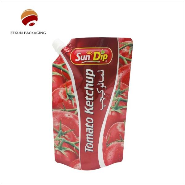 Quality Customized Logo Liquid Detergent Pouch Hand Sanitizer Bag CMYK Printed for sale
