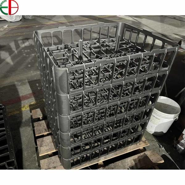 Quality HR32 Stainless Steel Heat Treatment Fixtures Treating Trays Basket for sale