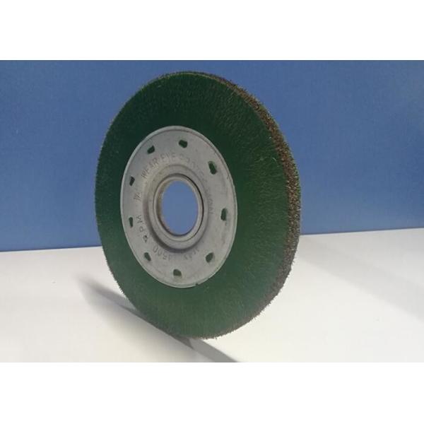 Quality Lead - Acid Battery Plate Encapsulated Wire Wheel / Encapsulated Rubber Deburring Brush for sale