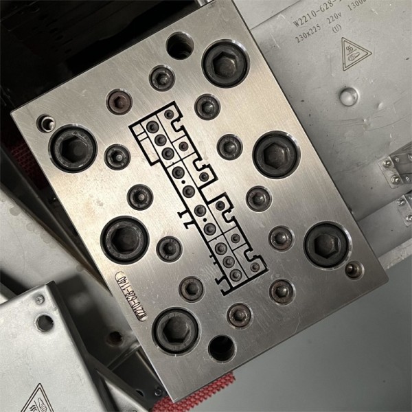 Quality Customizable WPC Door Frame Extrusion Mould and Interlock Molds Designed with for sale