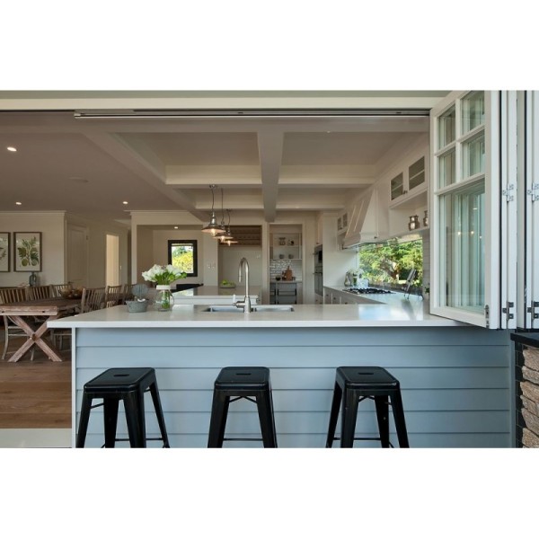 Quality Security Aluminum Bifold Windows Powder Coated High / Width Customized for sale