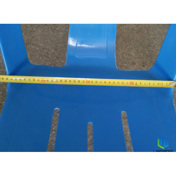 Quality Nestable Armless Plastic Chair Ergonomic Plastic Dinning Chair for sale