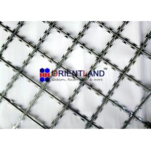 Quality Hot Dipped Galvanized Steel Razor Wire Fence Fence Welded Corrosion Resistance for sale