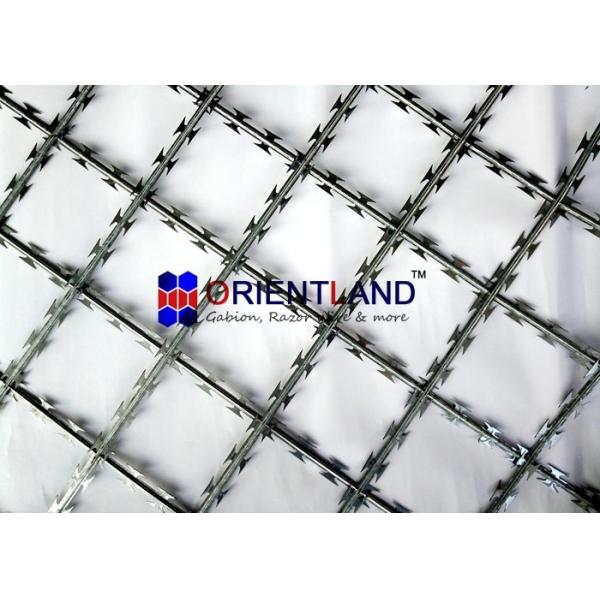 Quality Hot Dipped Galvanized Steel Razor Wire Fence Fence Welded Corrosion Resistance for sale