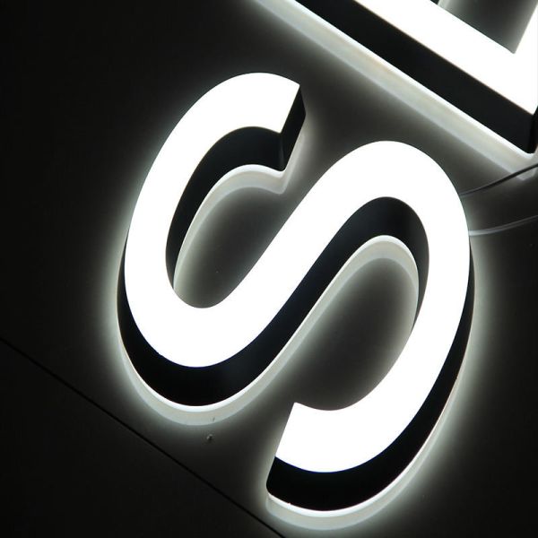 Quality Professional Production of Acrylic Luminescent Characters Background Walls Luminescent Signs LED Billboards for sale