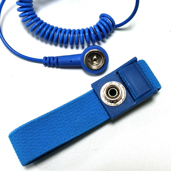 Quality Anti Static 4mm 7mm 10mm Button ESD Protection Wrist Band for sale