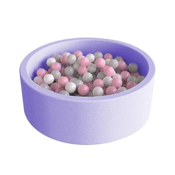 Quality Removable Velvet Cover Foam Round Ball Pool Pit Non Toxic for sale