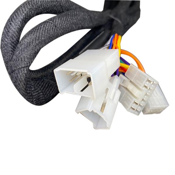 Quality 1M Length Black Jacket Automotive Wire Harnesses For Corolla Camry Reiling Car for sale