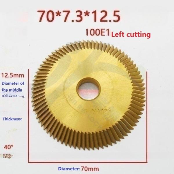 Quality Defu 100E1 Key Cutting Disc Hard and Durable Blade for Left/Right Key Duplicatio for sale