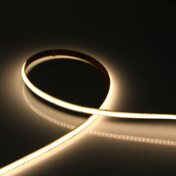Quality 12w/M Adjustable Color Temperature LED Strip Lights 24V 400 Leds/M 5mm Single for sale
